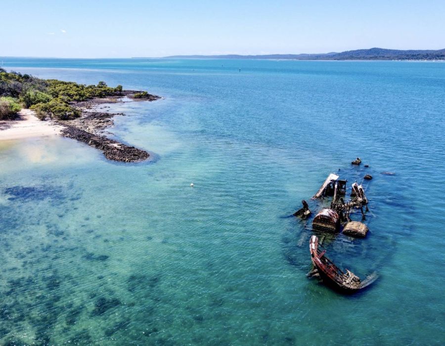 Peel Island - Sovereign Lady Charter Boat